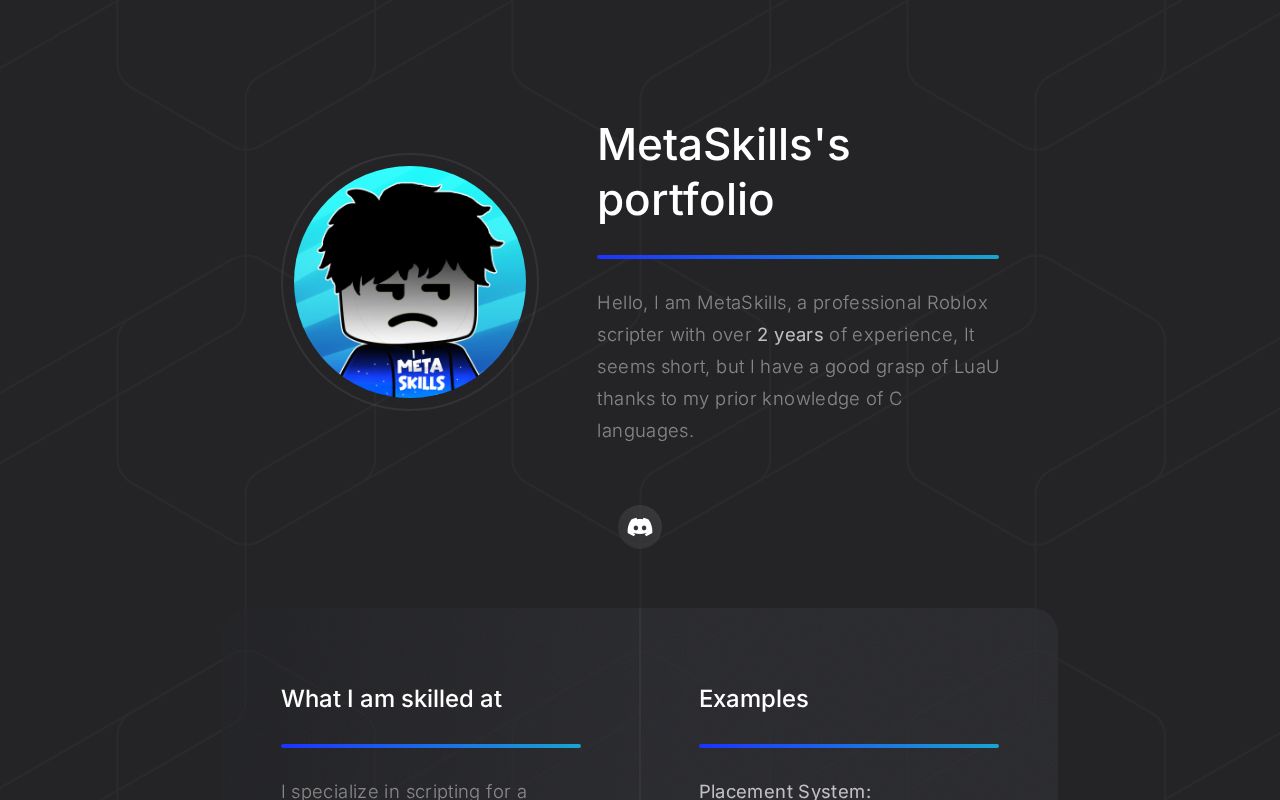 MetaSkills's portfolio